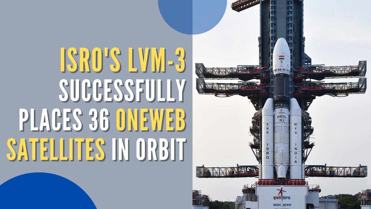 ISRO launches LVM3-M3/Oneweb India-2 Mission in Sriharikota ISRO launches LVM3-M3/Oneweb India-2 Mission in Sriharikota