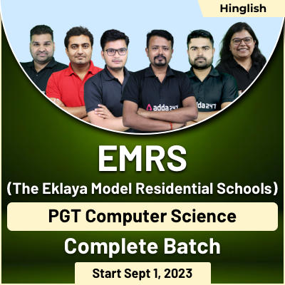 Emrs (the eklaya model residential schools) pgt computer science complete batch | online live ...