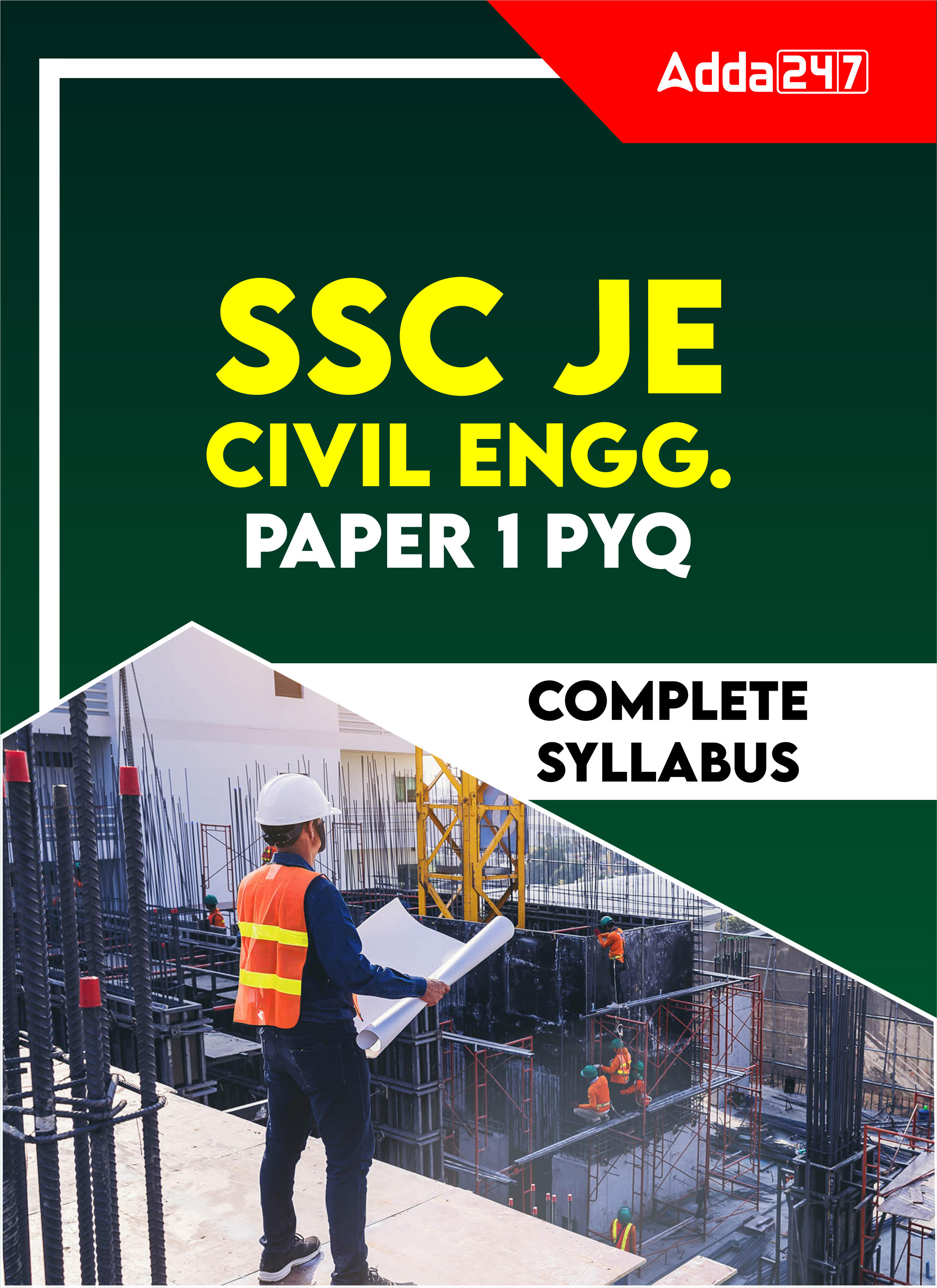 Ssc je | civil paper i pyq | complete ebook by adda247