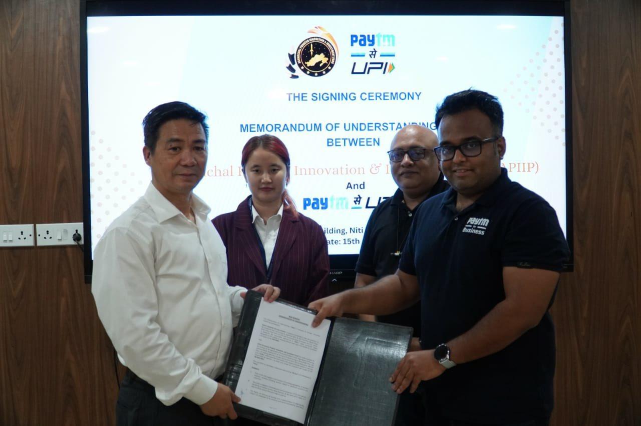 Paytm Collaborates with Arunachal Pradesh to Foster Startup Ecosystem Paytm Collaborates with Arunachal Pradesh to Foster Startup Ecosystem