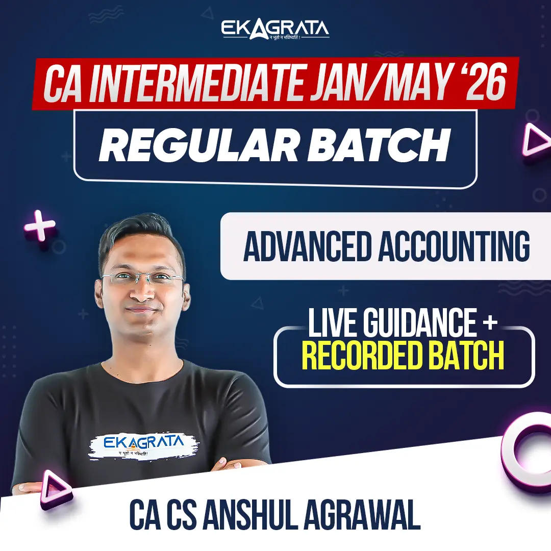 Ca intermediate regular course for advanced accounting jan/may '26 ...