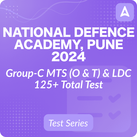 National defence academy pune, group-c mts (o & t) & ldc 2024 bilingual ...