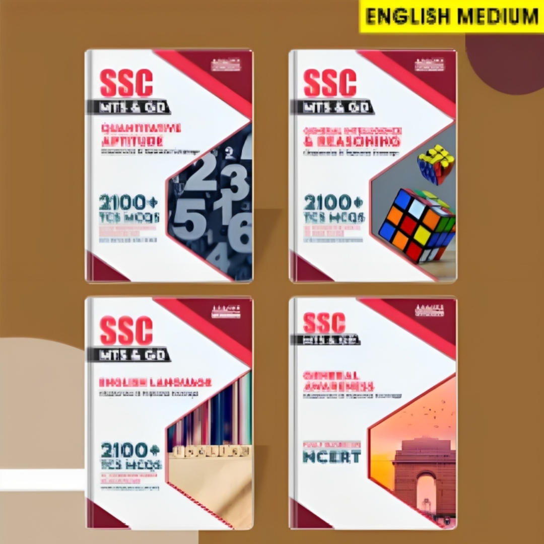 Get SSC GD 2023-24 complete books kit (English printed edition) by adda247