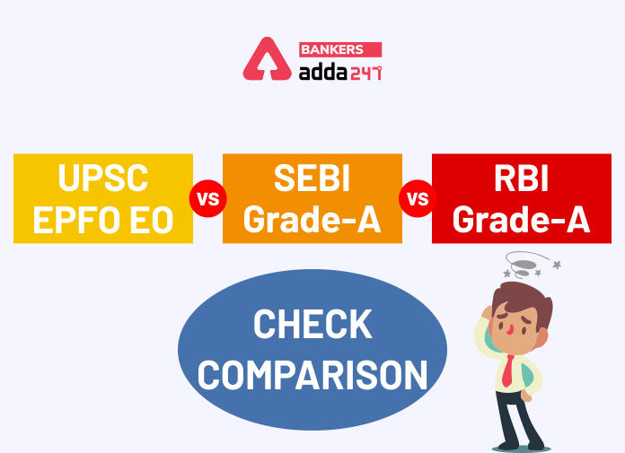 UPSC EPFO EO vs SEBI Gr. A vs RBI Gr. B – Check Comparison