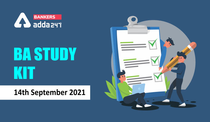 BA Study Kit: 14th September 2021