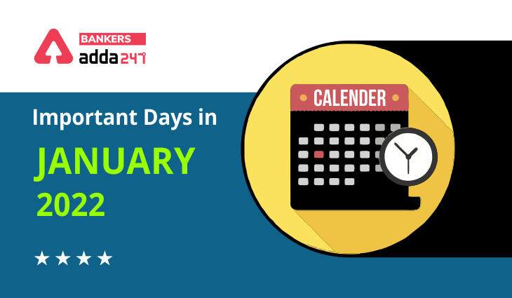 Important Days In January 2022 List Of National International Days 