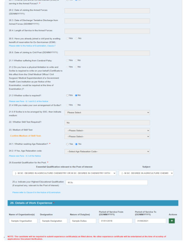 How to apply online for SSC Selection Post Phase 11 Recruitment 2023