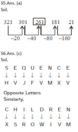 Reasoning for SSC GD 2021: 11th December