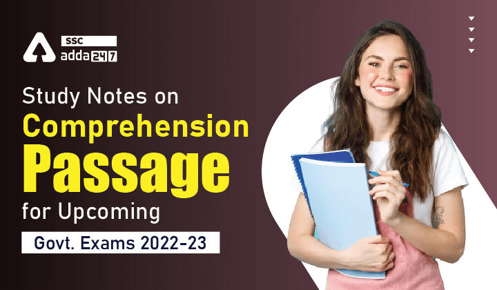 Comprehension Passage in English, Reading, Examples, Tips and Tricks