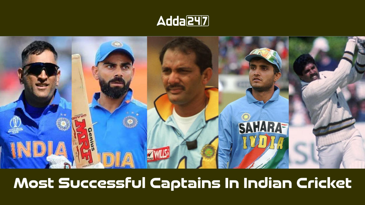 Most Successful Captains in Indian Cricket