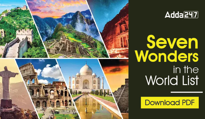Seven Wonders in the world List PDF Download
