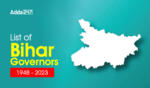 List of Bihar Governors 1947 - 2023 PDF Download