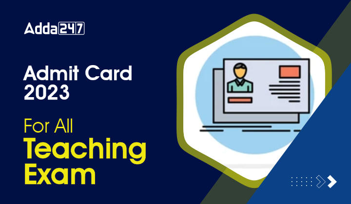 Admit Card 2023, Hall Ticket Download Link