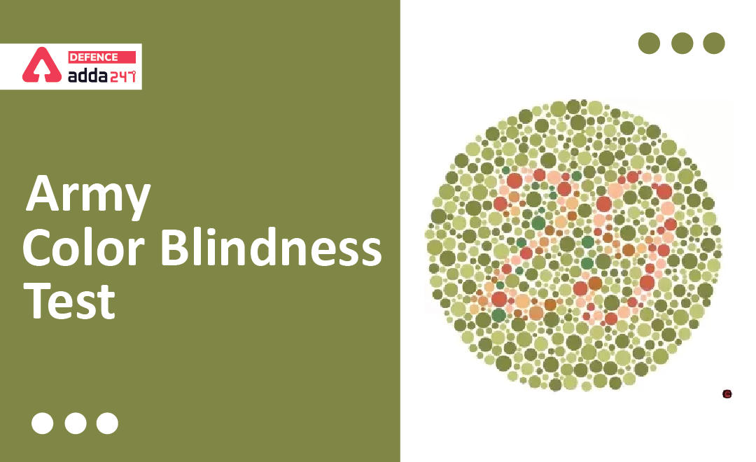 Ishihara Test: Army Colour Blindness Test