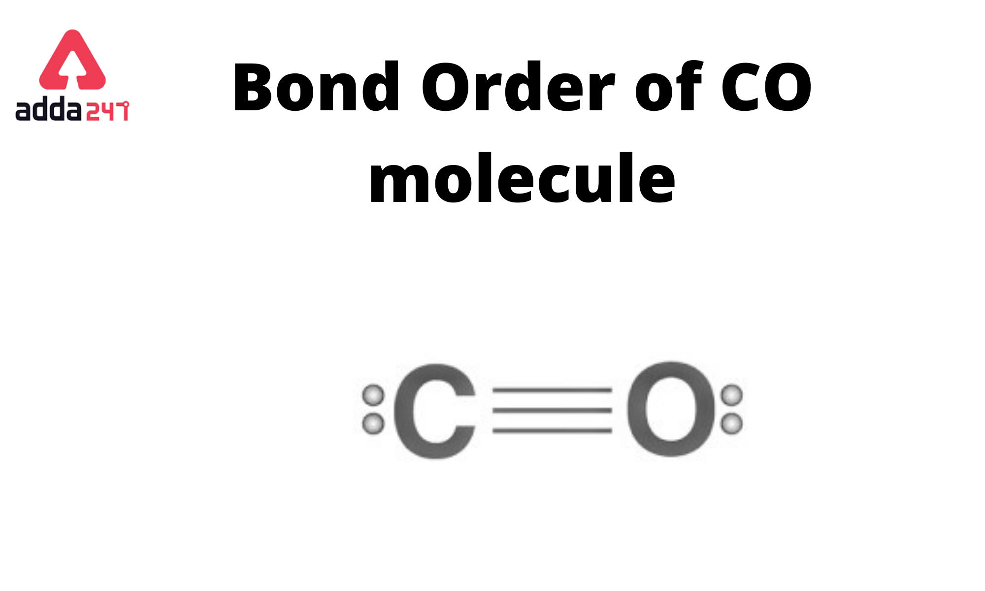 What Is Bond Order Of Co Molecule Is 